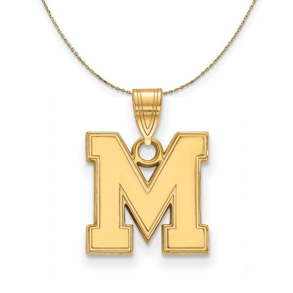Black Bow Jewelry Co. | Jewelry | 4k Yellow Gold U Of Memphis Small ...